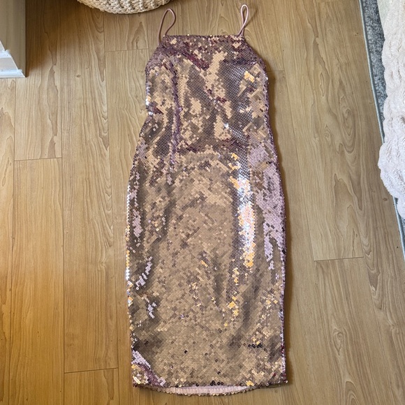 Dresses | Sequin Pink Dress | Poshmark